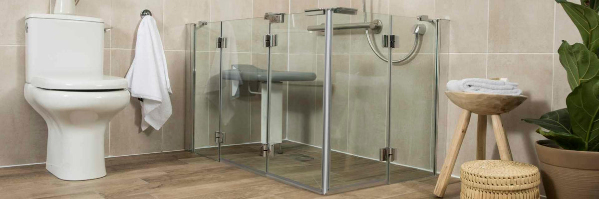 AKW Option E Half Height Shower Screens 750mm Care Screens | Adaptation ...