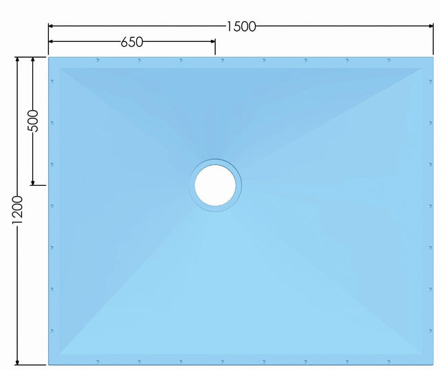 AKW Tuff Form Wet Room Former | Adaptation Supplies