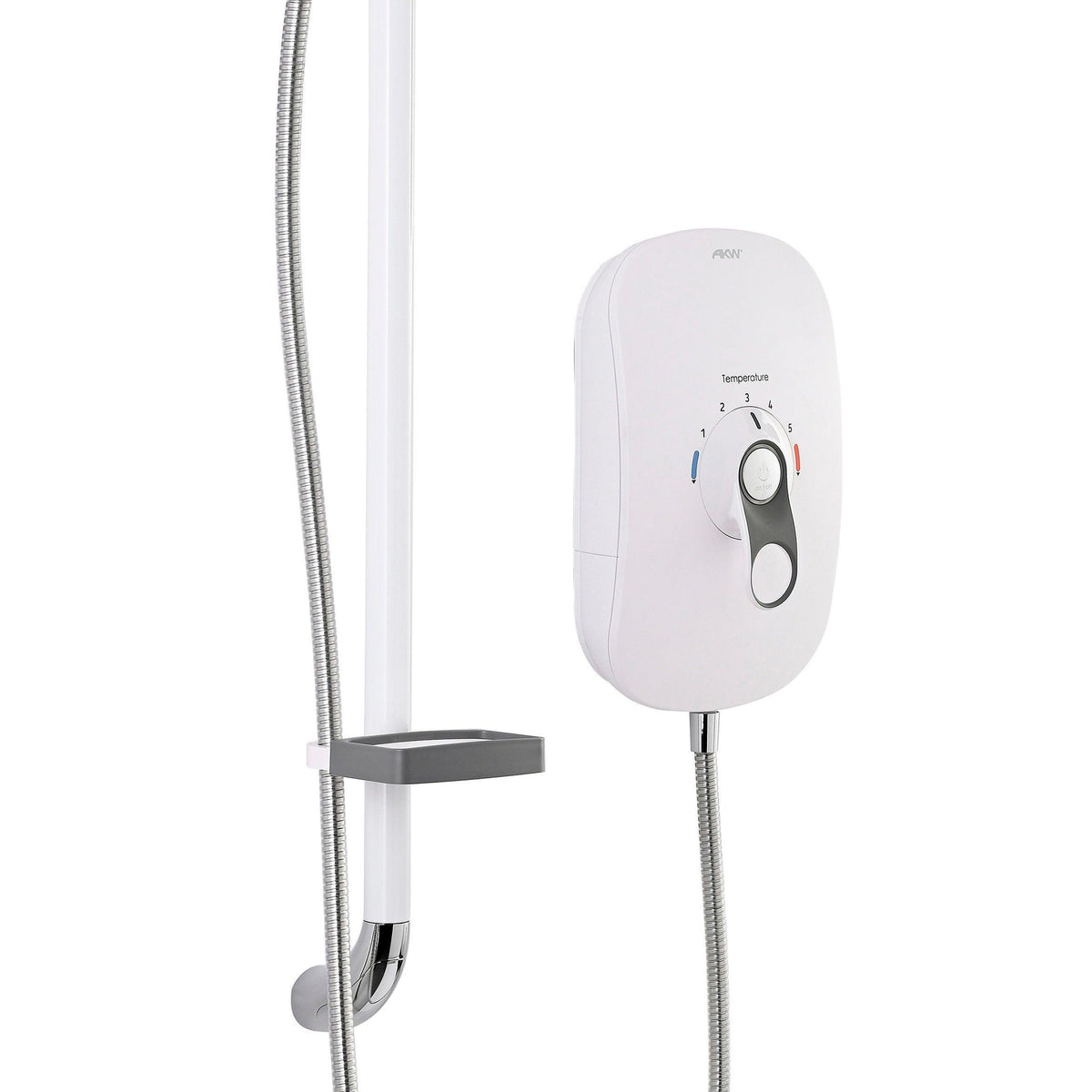 AKW SmartCare Lever Care Electric Shower 8.5kW and Wireless Pump Modul ...