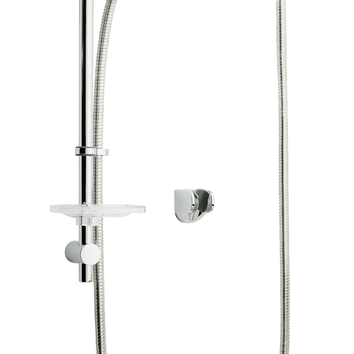AKW Standard Shower Kit With Rail and 1.5m hose – Adaptation Supplies